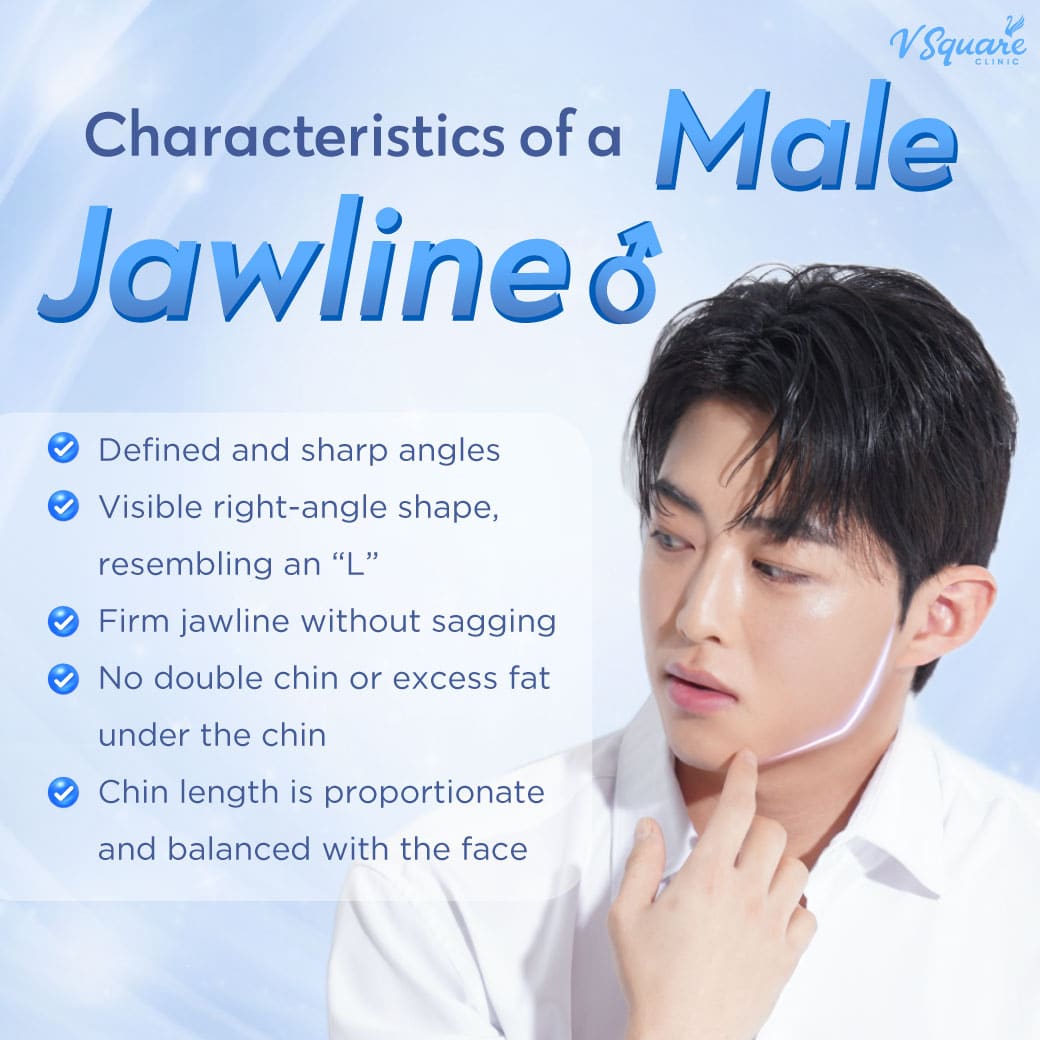 Male Jawline: Ideal Shape, Causes of Soft Jaw & Fixes